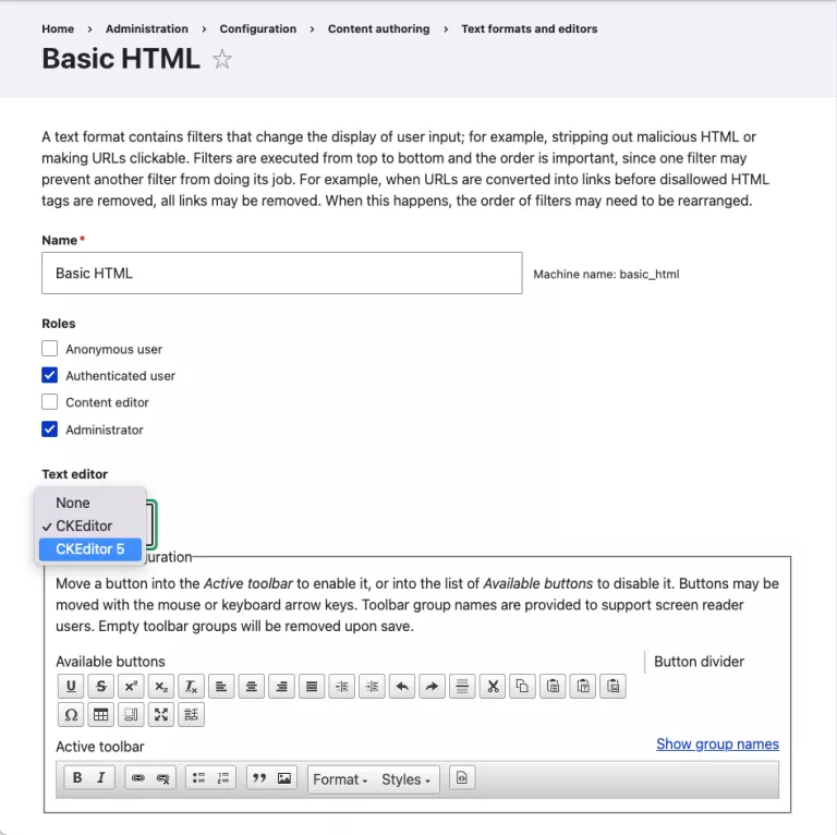 Upgrading To Ckeditor 5